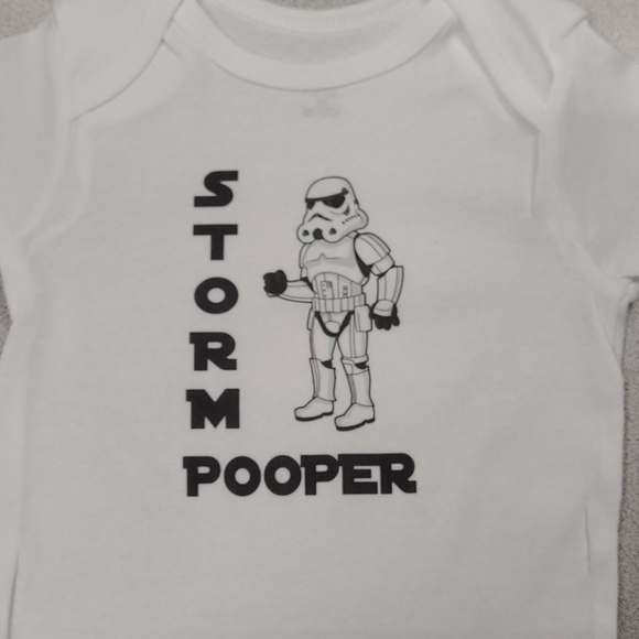 Gerber | One Pieces | Storm Pooper Funny Starwars Baby Onesie | Poshmark